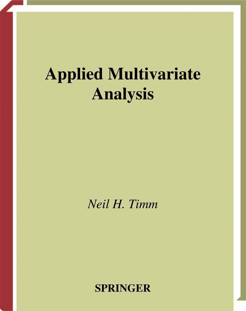 Applied Multivariate Data Analysis | ubicaciondepersonas.cdmx.gob.mx Applied Multivariate Data Analysis | ubicaciondepersonas.cdmx.gob.mx