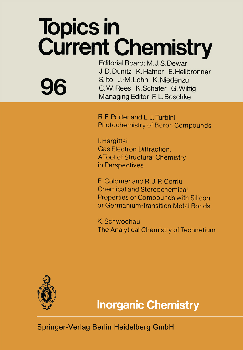 Inorganic Chemistry Basic Ideas