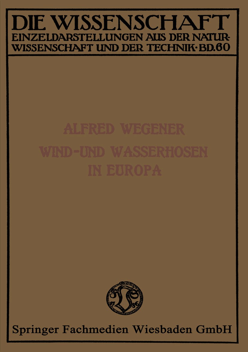 Alfred Wegener Book
