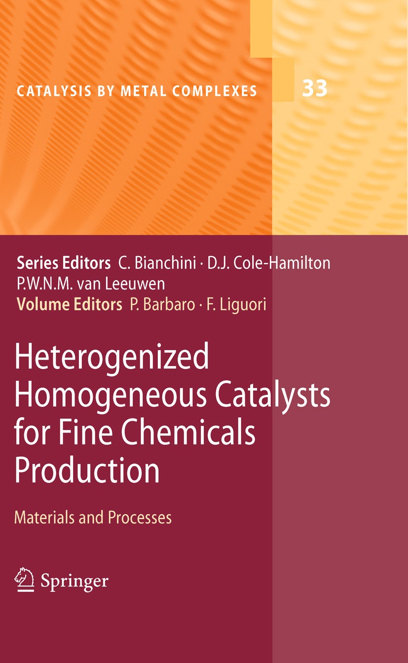 Heterogenization on Inorganic Supports: Methods and Applications ...