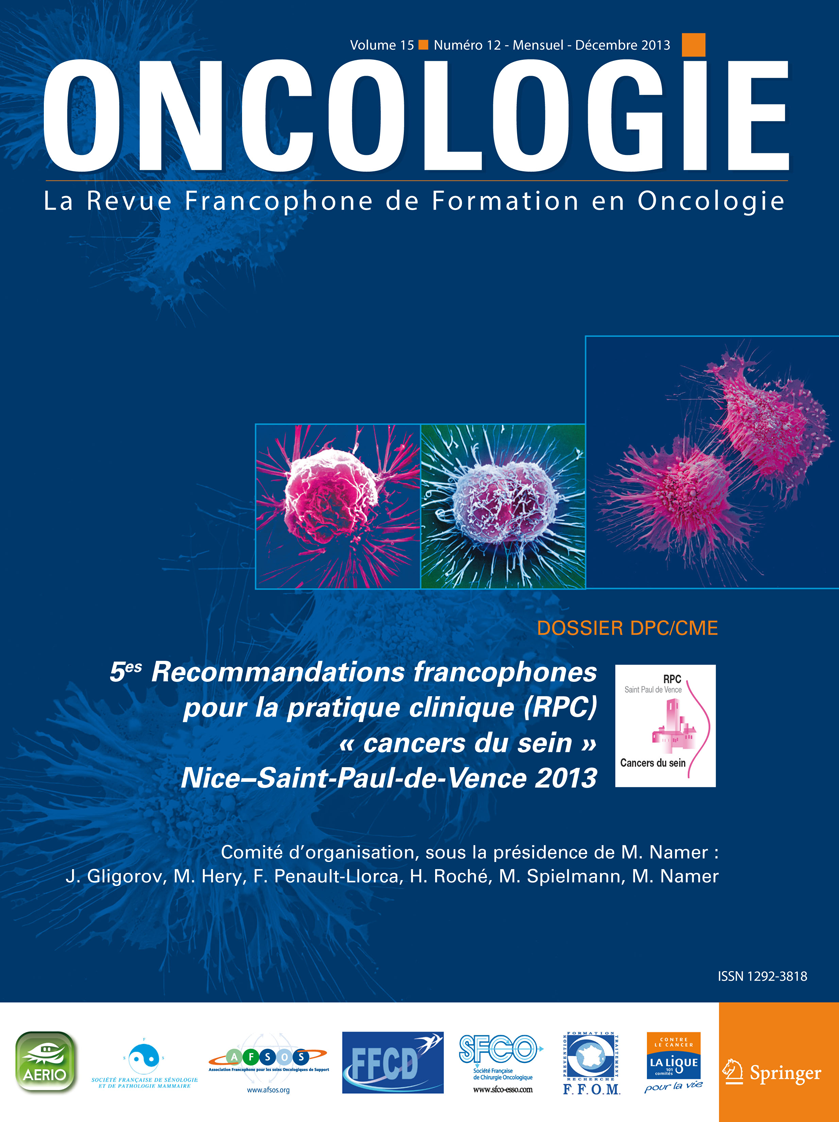 Bénéfices de l’activité physique pendant et après cancer : des connaissances scientifiques aux ...