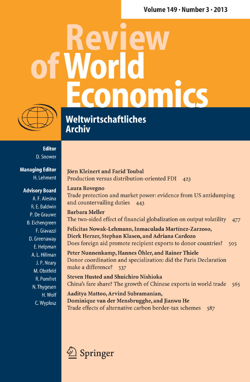 The global impact of the US–China trade war: firm-level evidence ...