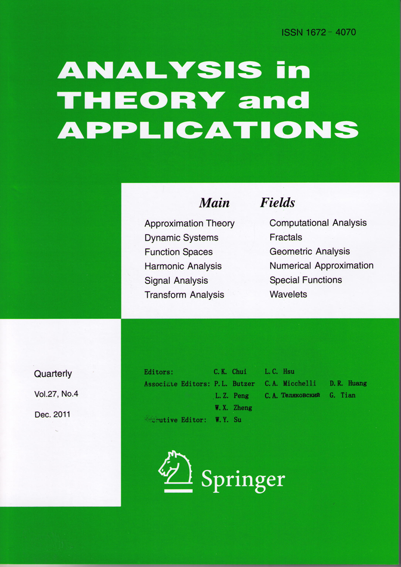Degree of approximation by superpositions of a sigmoidal function | Analysis in Theory and ...