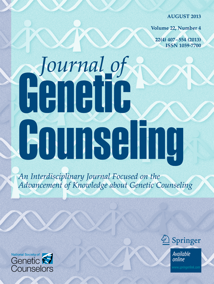 A New Definition of Genetic Counseling: National Society of Genetic ...