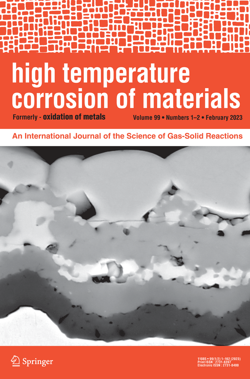 High-temperature oxidation of alloys | High Temperature Corrosion of ...