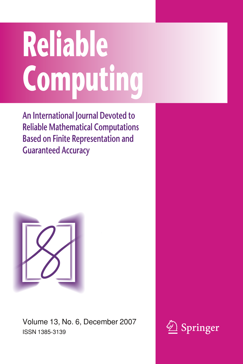 Universal Approximation Theorem for Interval Neural Networks | Reliable ...