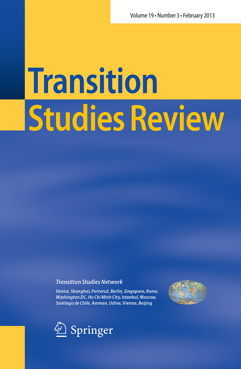 A Critical View of the Institutional Solution in Economics | Transition ...