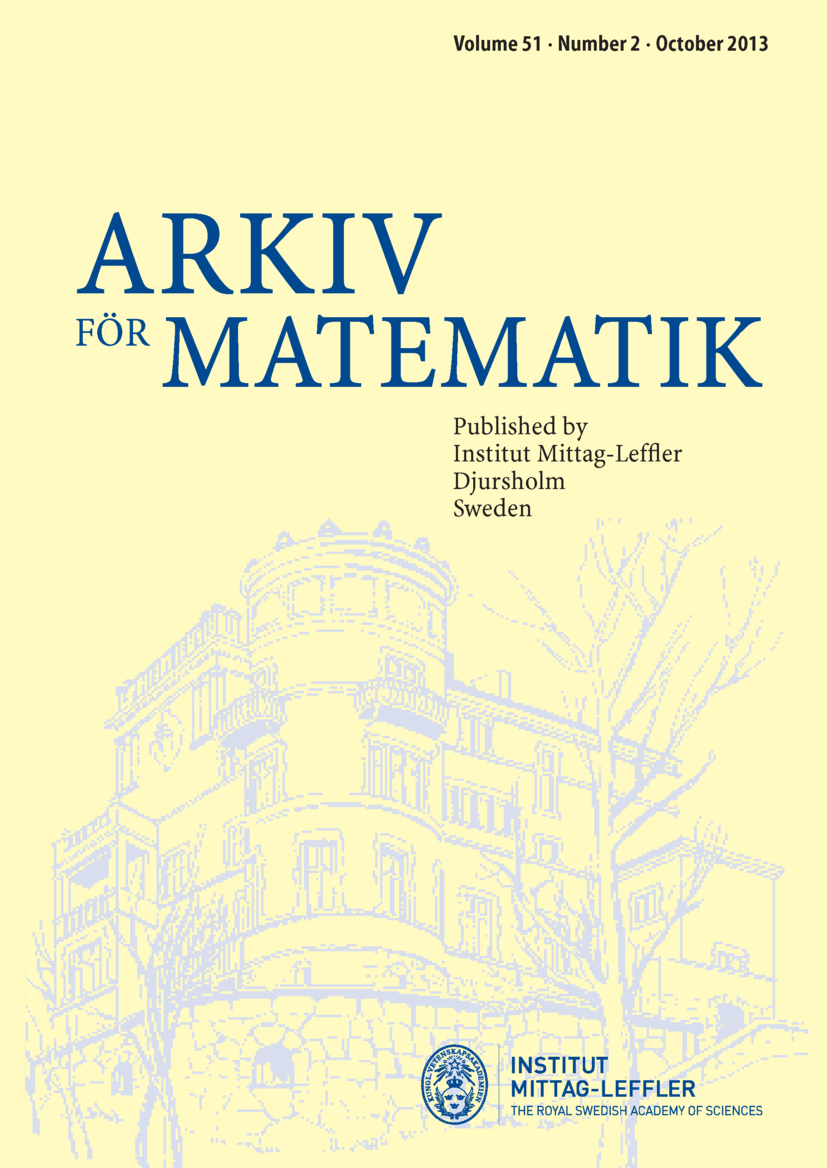 Singular hermitian metrics on holomorphic vector bundles | Arkiv för ...