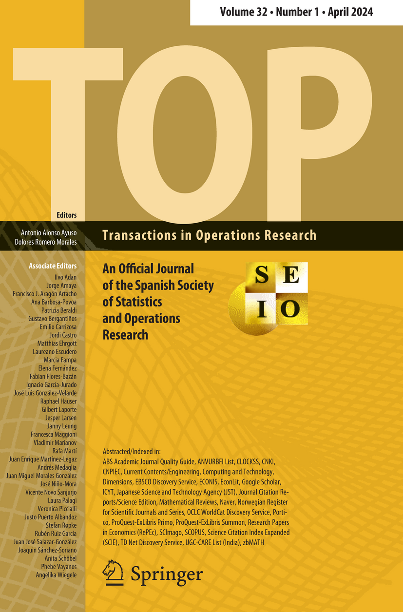 Guest editorial to the Special Issue on Machine Learning and Mathematical Optimization in TOP ...