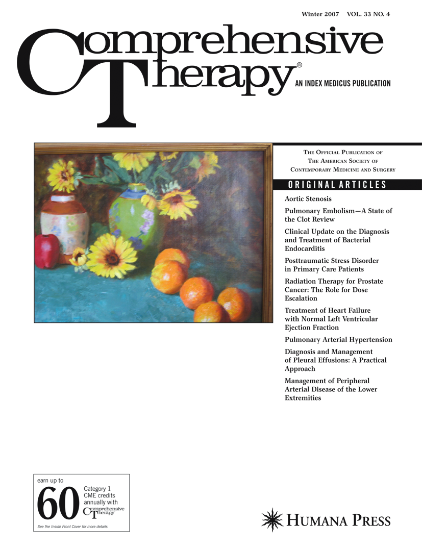 Sterile pyuria: A differential diagnosis | Comprehensive Therapy