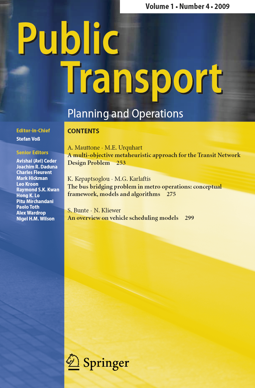 Advanced systems and data analysis in public transport | Public Transport