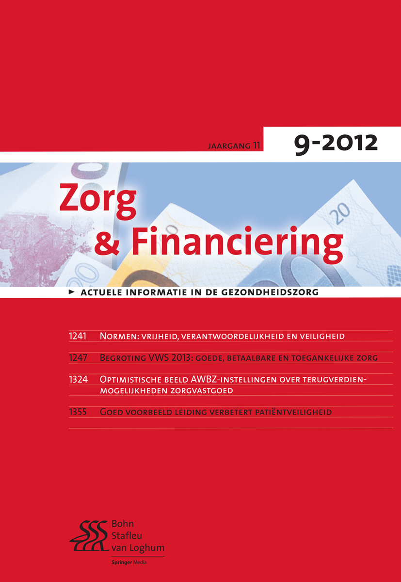 639 Forse stijging kosten extreme zorgzwaarte | Zorg en Financiering