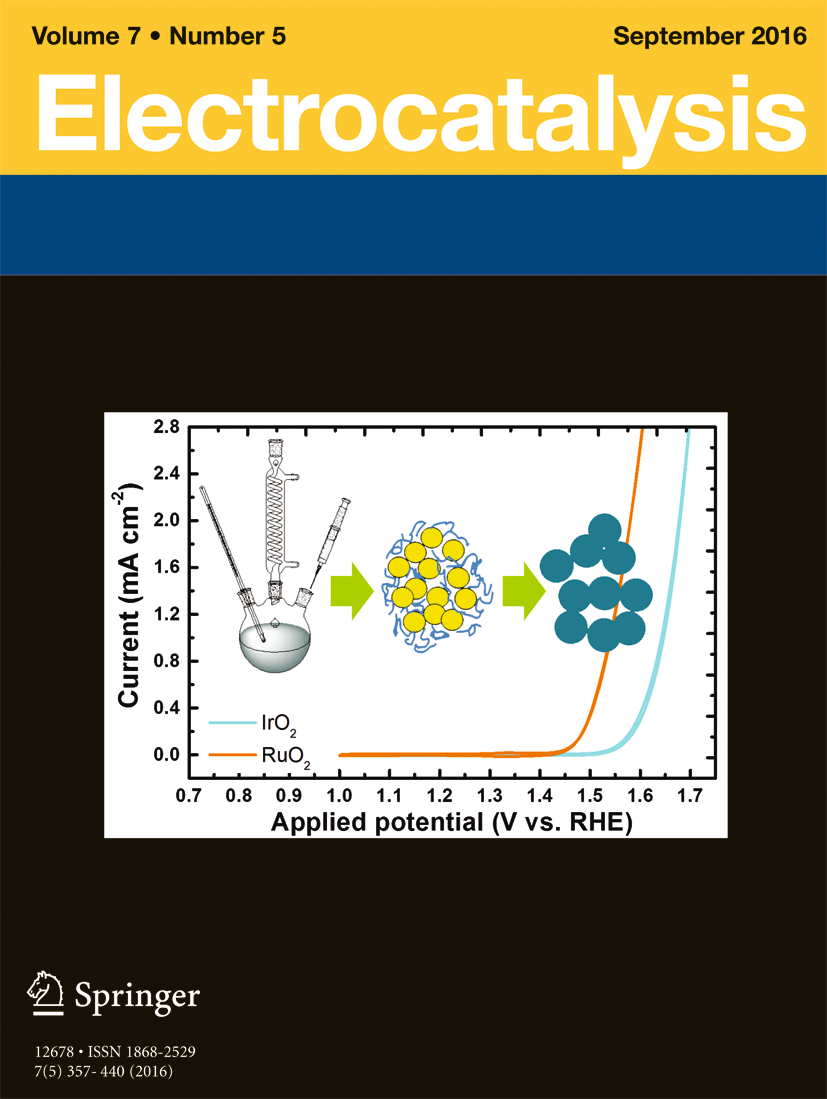 Correction to: Electrocatalysis, Volume 11, issue 5, September 2020 ...