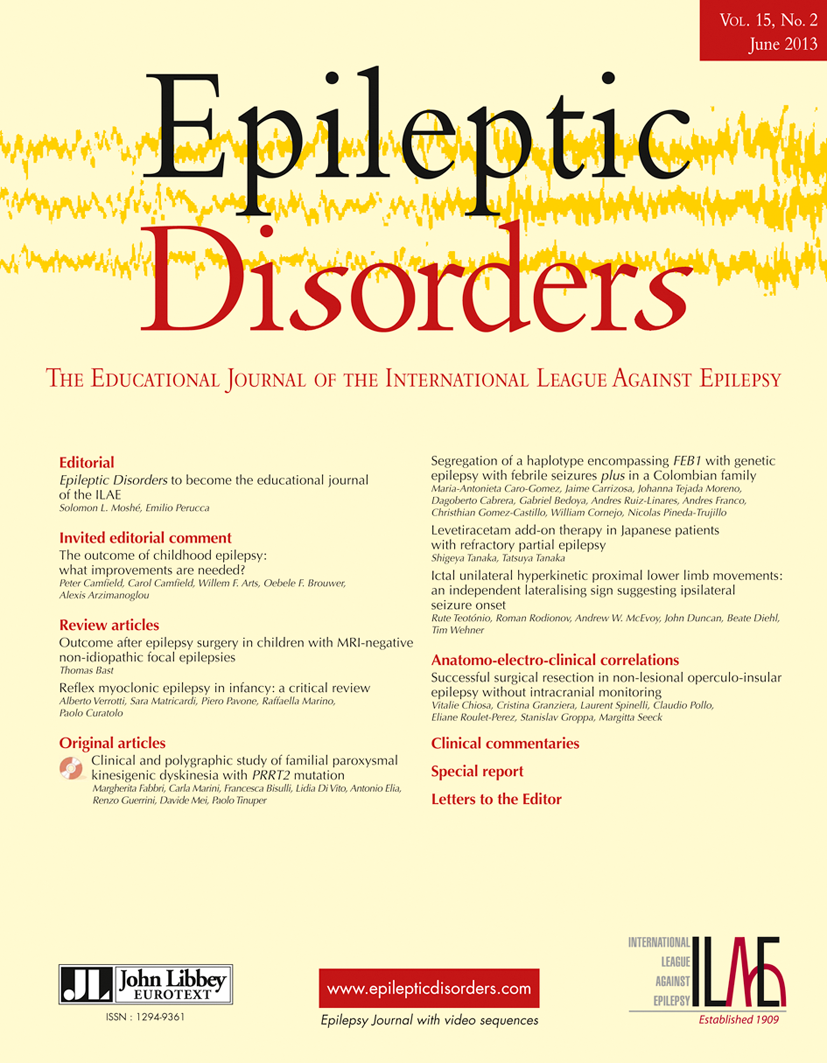 Video atlas of lateralising and localising seizure phenomena ...