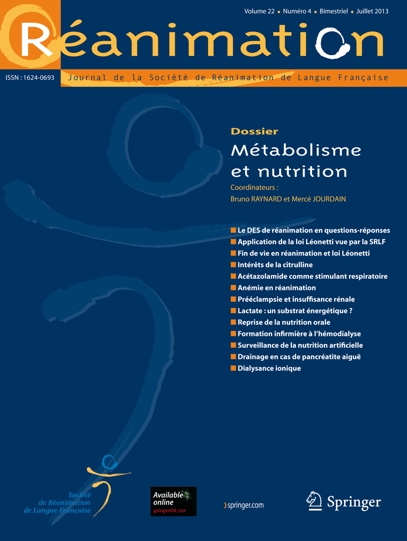 Le collapsus de reventilation : incompréhension ou défaut d ...