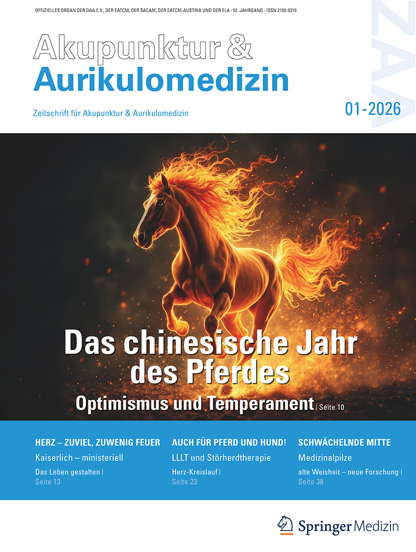 Vorwort | Akupunktur & Aurikulomedizin | Springer Nature Link
