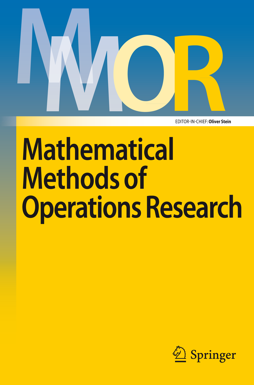 Special issue on exact and approximation methods for mixed-integer ...