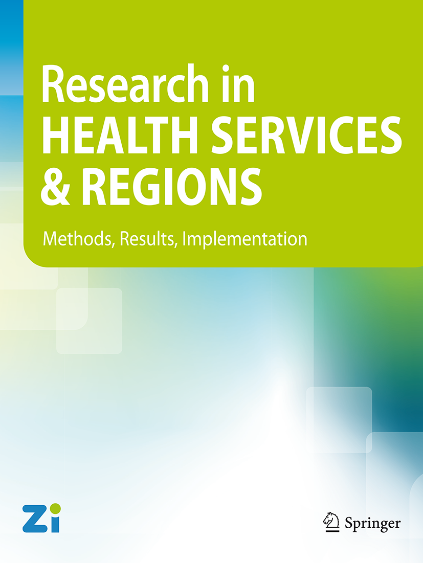 Welcome to research in health services & regions – methods, results ...