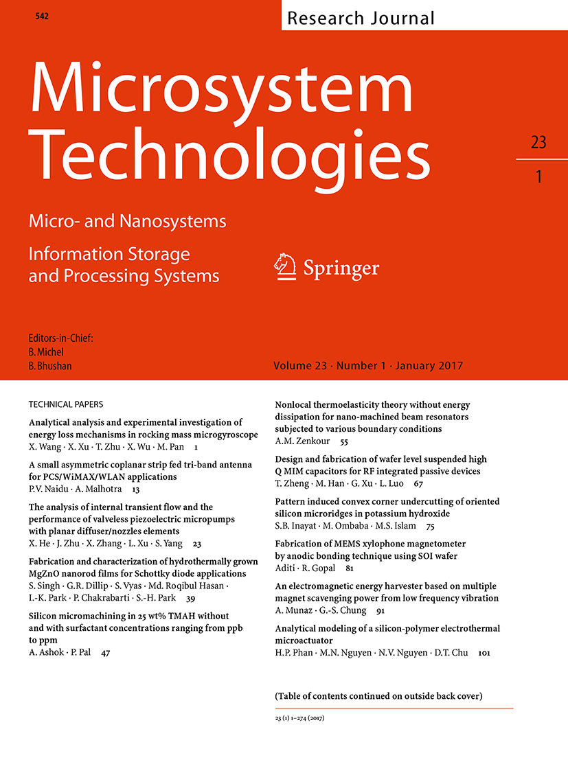 Preface for special issue—CCSN2023 | Microsystem Technologies