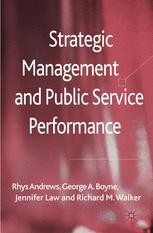 Strategic Management and Public Service Performance | Springer Nature ...