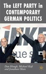 The Left Party in Contemporary German Politics | SpringerLink