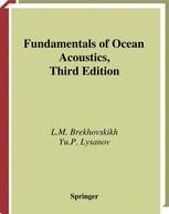 Fundamentals of Ocean Acoustics | Springer Nature Link (formerly ...