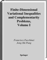 Finite-Dimensional Variational Inequalities and Complementarity Problems | SpringerLink