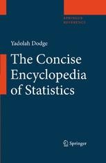 The Concise Encyclopedia of Statistics | SpringerLink