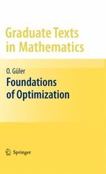 Foundations of Optimization | SpringerLink