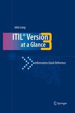 ITIL Version 3 at a Glance: Information Quick Reference | SpringerLink