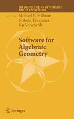 Software for Algebraic Geometry | SpringerLink