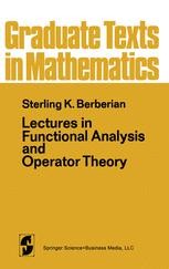 Lectures in Functional Analysis and Operator Theory | SpringerLink