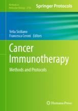 Cancer Immunotherapy: Methods and Protocols | SpringerLink