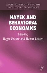 Hayek and Behavioral Economics | SpringerLink