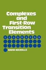 Complexes and First-Row Transition Elements | Springer Nature Link (formerly SpringerLink)