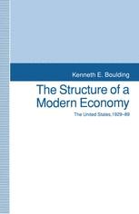 The Structure of a Modern Economy: The United States, 1929-89 ...