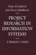 Project Research in Information Systems: A Student’s Guide | SpringerLink