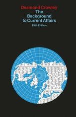 The Background to Current Affairs | SpringerLink