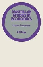 Labour Economics: Study in Economics | SpringerLink