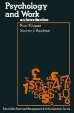 Psychology and Work: An Introduction | SpringerLink