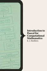 Introduction to PASCAL for Computational Mathematics | SpringerLink