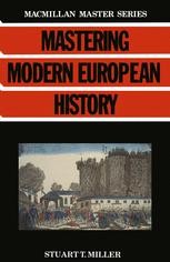 Mastering Modern European History | SpringerLink