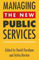Managing the New Public Services | SpringerLink