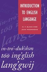 Introduction to English Language | SpringerLink