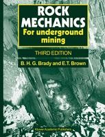 Rock Mechanics: For underground mining | SpringerLink