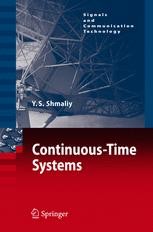 Continuous-Time Systems | SpringerLink