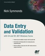 Data Entry and Validation with C# and VB .NET Windows Forms | SpringerLink