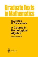 A Course in Homological Algebra | SpringerLink