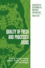 Quality of Fresh and Processed Foods | SpringerLink