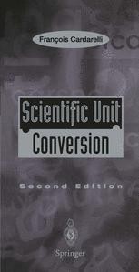 Scientific Unit Conversion: A Practical Guide to Metrication | SpringerLink